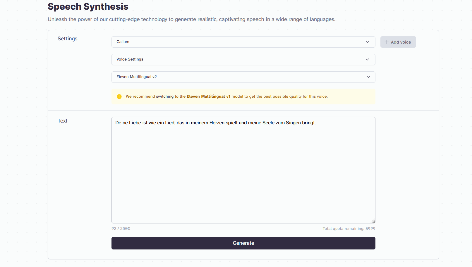ElevenLabs - Generative AI Text to Speech & Voice Cloning - KI ... ElevenLabs - Generative AI Text to Speech & Voice Cloning - KI ...
